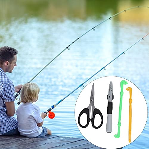 Yeuipea Fishing Line Knot Tying,Portable Fishing Loop Tying Tool Kit Pen Type Binding Device Durable Fishing Knot Tying Tool Set