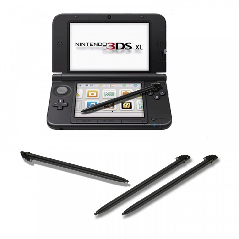 Replacement Stylus Pen for Nintendo 3DS XL 5 Piece Black