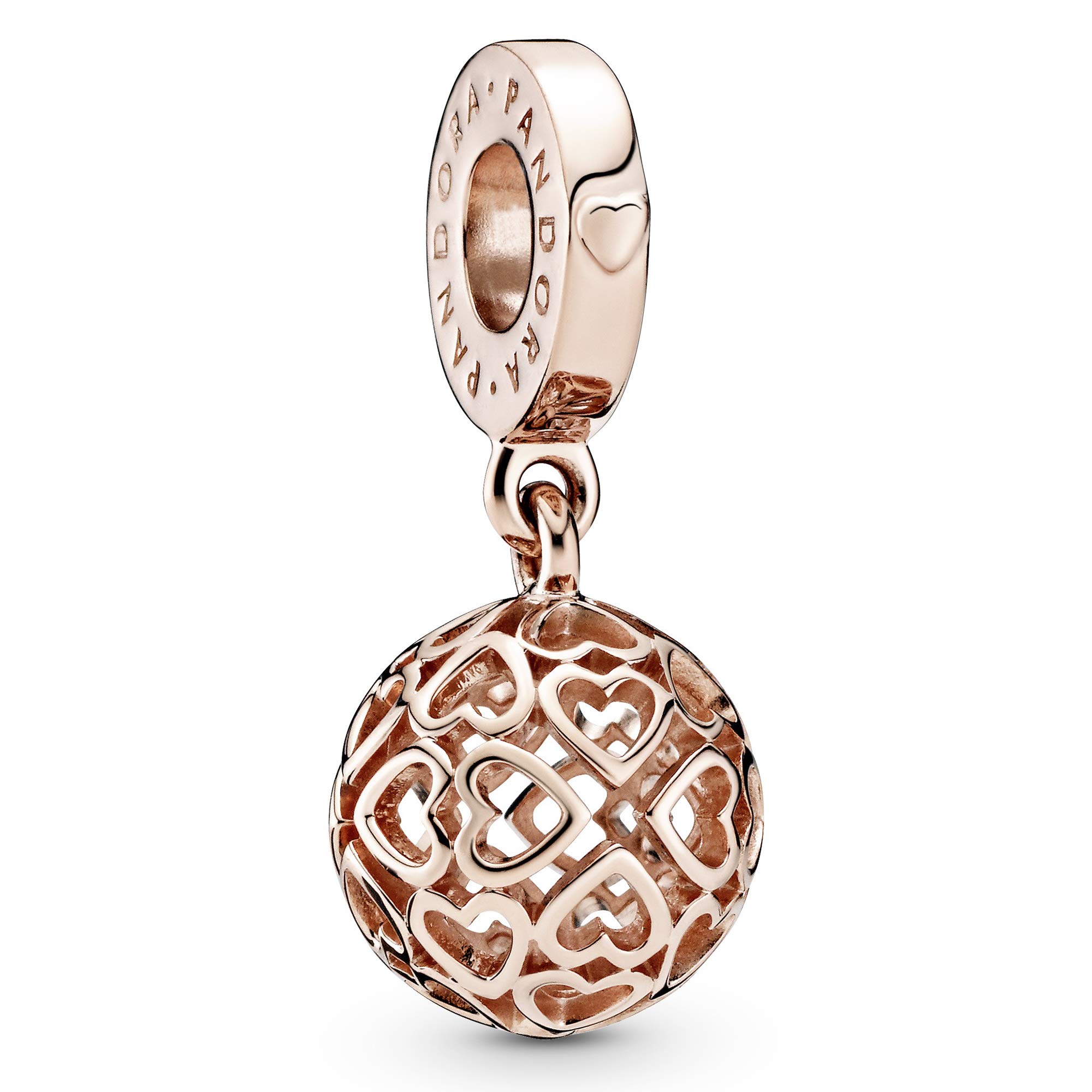 PANDORA Jewelry Harmonious Hearts Rose Charm