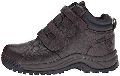 Propét Men's Cliff Walker Strap Hiking Boot, Bronco Brown, 13 XX-Wide