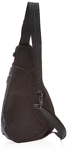 Sakroots Women's On The Go Sling Backpack in Nylon Eco Twill, Black Spirit Desert 2