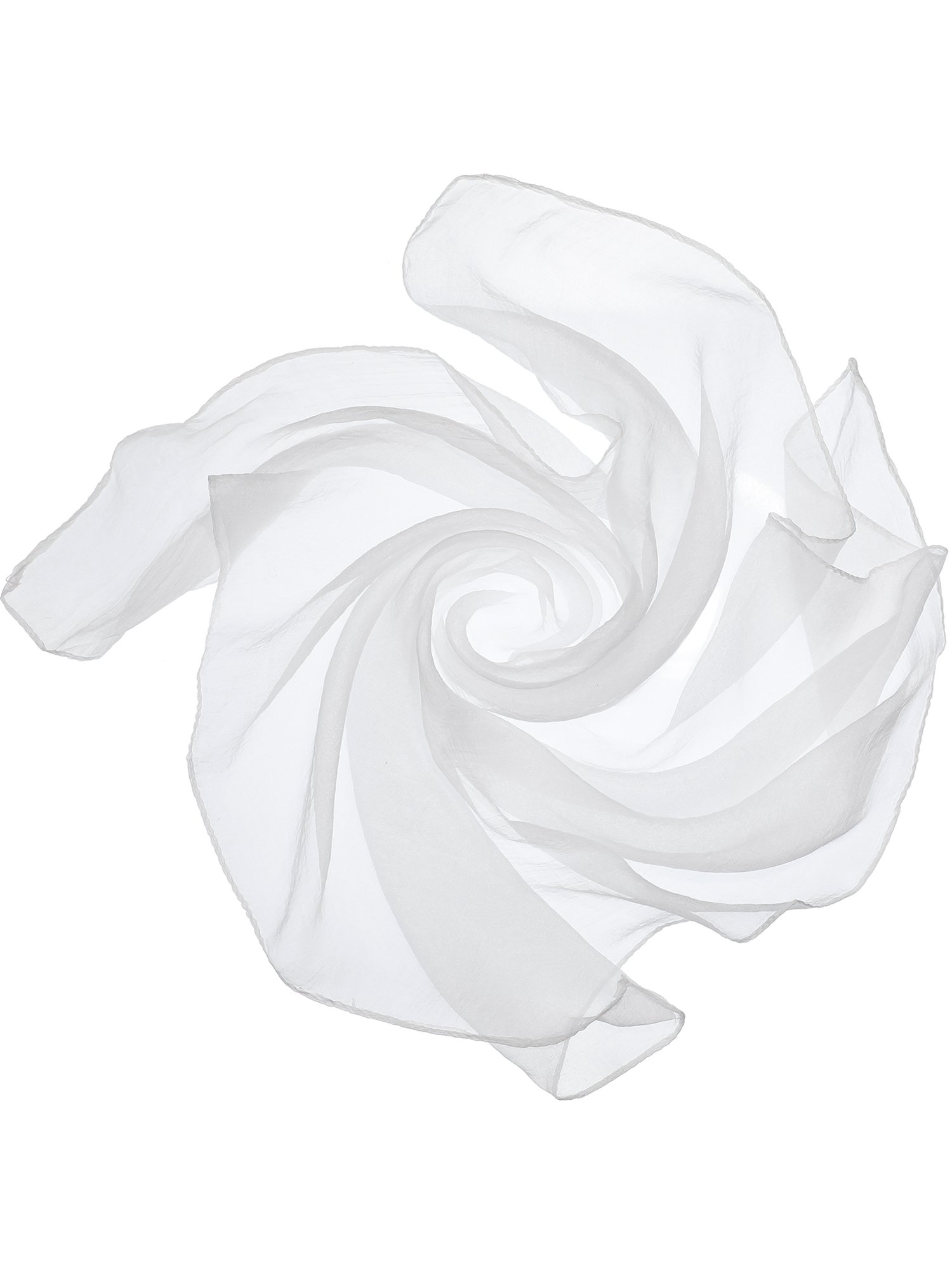 SATINIOR Chiffon Scarf Women Square Handkerchief Lightweight Satin Ribbon Scarf Retro Neck Scarf