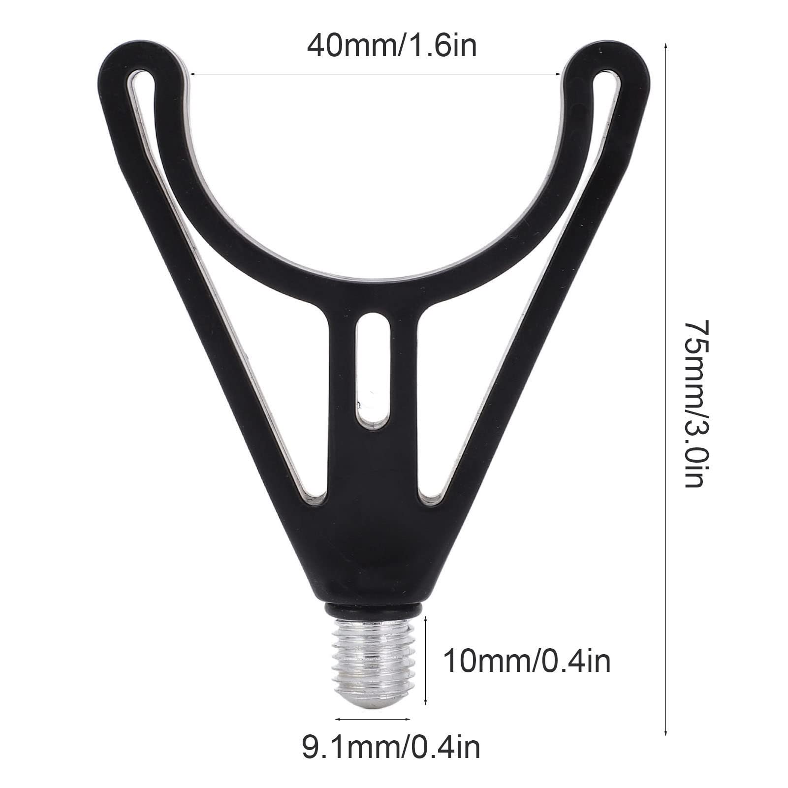 Yeuipea U Shape Fishing Rod Holder,Fishing Rod Holder Rest Fishing Rod Support Stand Head Carp U Shape Holder Tackle Tool