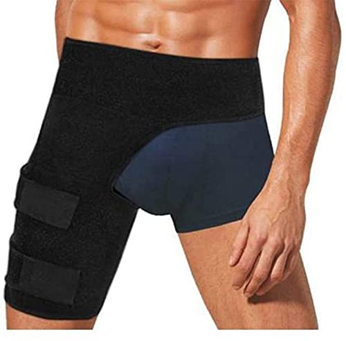 Tzrofpl Thigh Support Compression Adjustable Support for Hip, Groin, Hamstring Brace, Thigh, and Sciatic Nerve Pain Slip-Resistant Design for Maximum Relief and Recovery