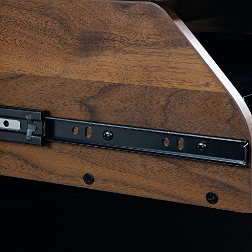 Sauder Harvey Park Entertainment Credenza, For TV's up to 55", Grand Walnut finish