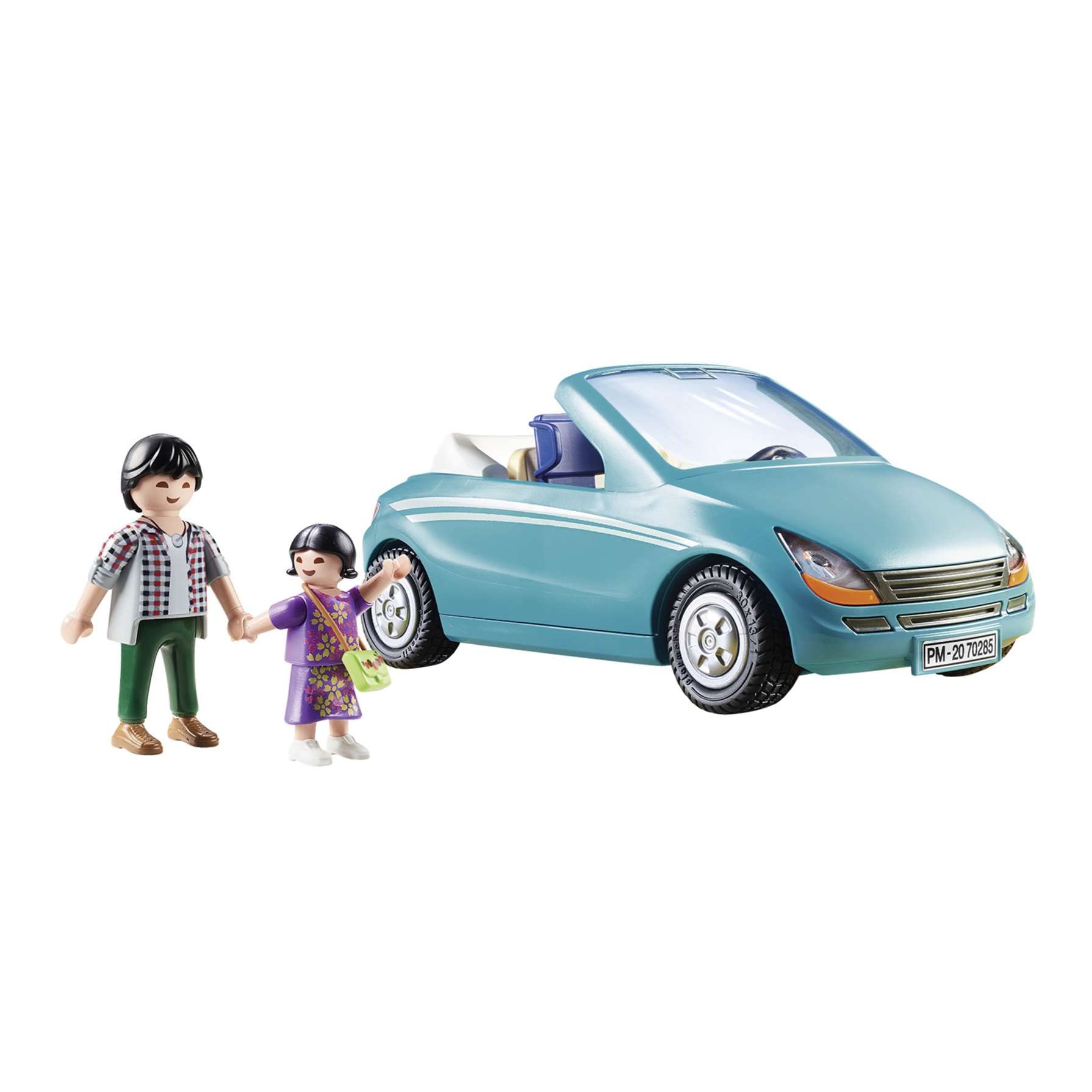 Playmobil Family with Car