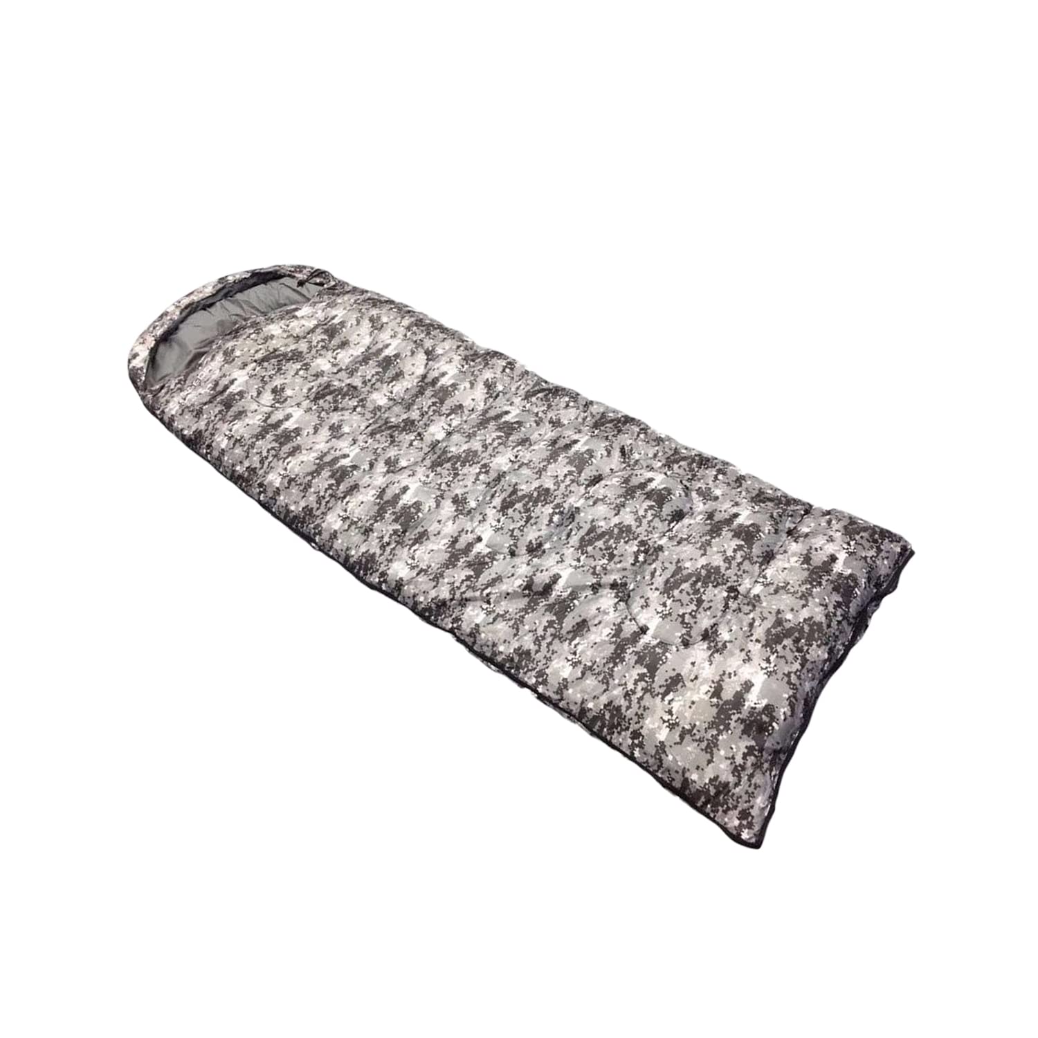 NTK FREEDOM Synthetic 2 Season Sleeping Bag, hybrid shape (mummy/envelope) for Camping, Backpacking, Hiking (Camo).