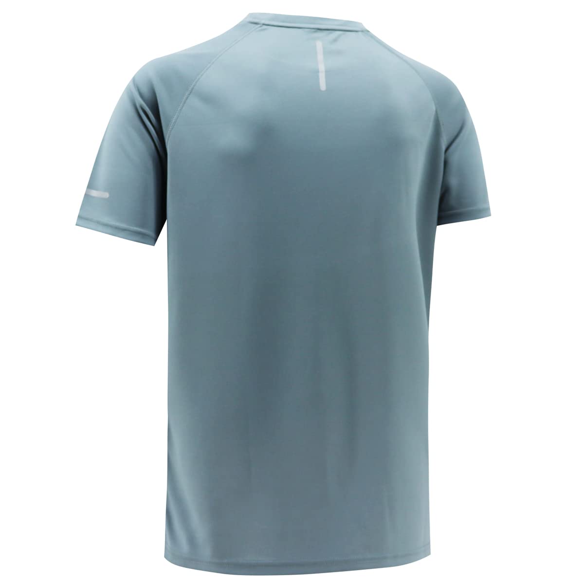 Workout Shirts for Men | Dry Fit Shirts Moisture Wicking - Gym Shirts Men Short Sleeve - Running Athletic Shirts (X-Large, 5-Pack Black, Black, Black, Grey, Navy)