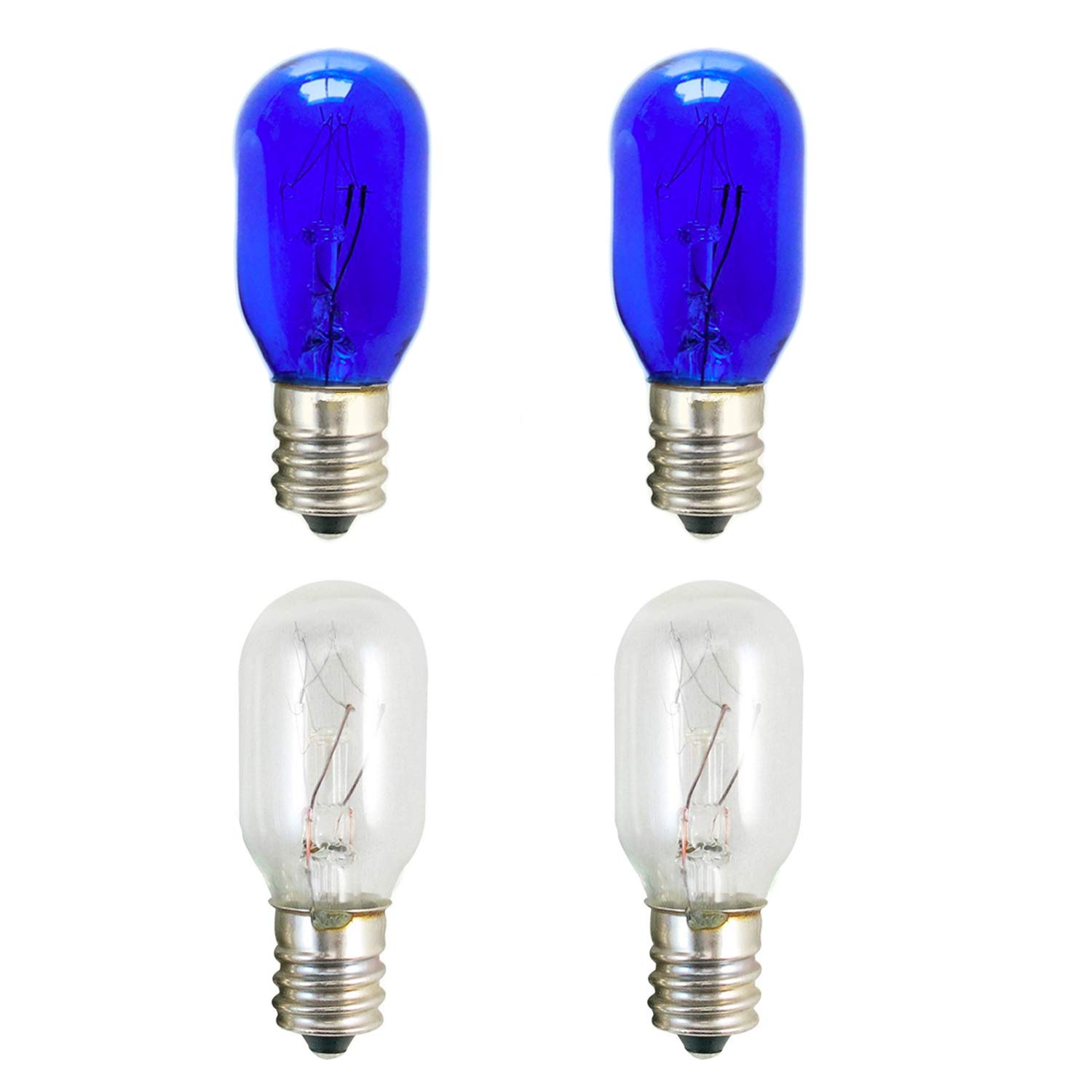 SautDream 20W Replacement Bulbs for 2-Sided/Double sided Illuminated Mirror,Universal Type,4-Pack(4 Bulbs)