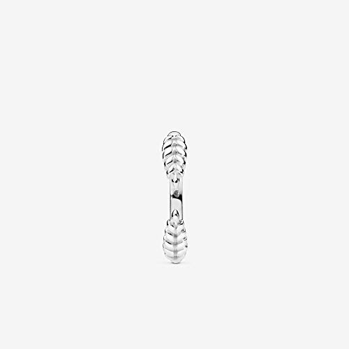 Pandora Open Grains Sterling Silver Ring Size 7 19769954
