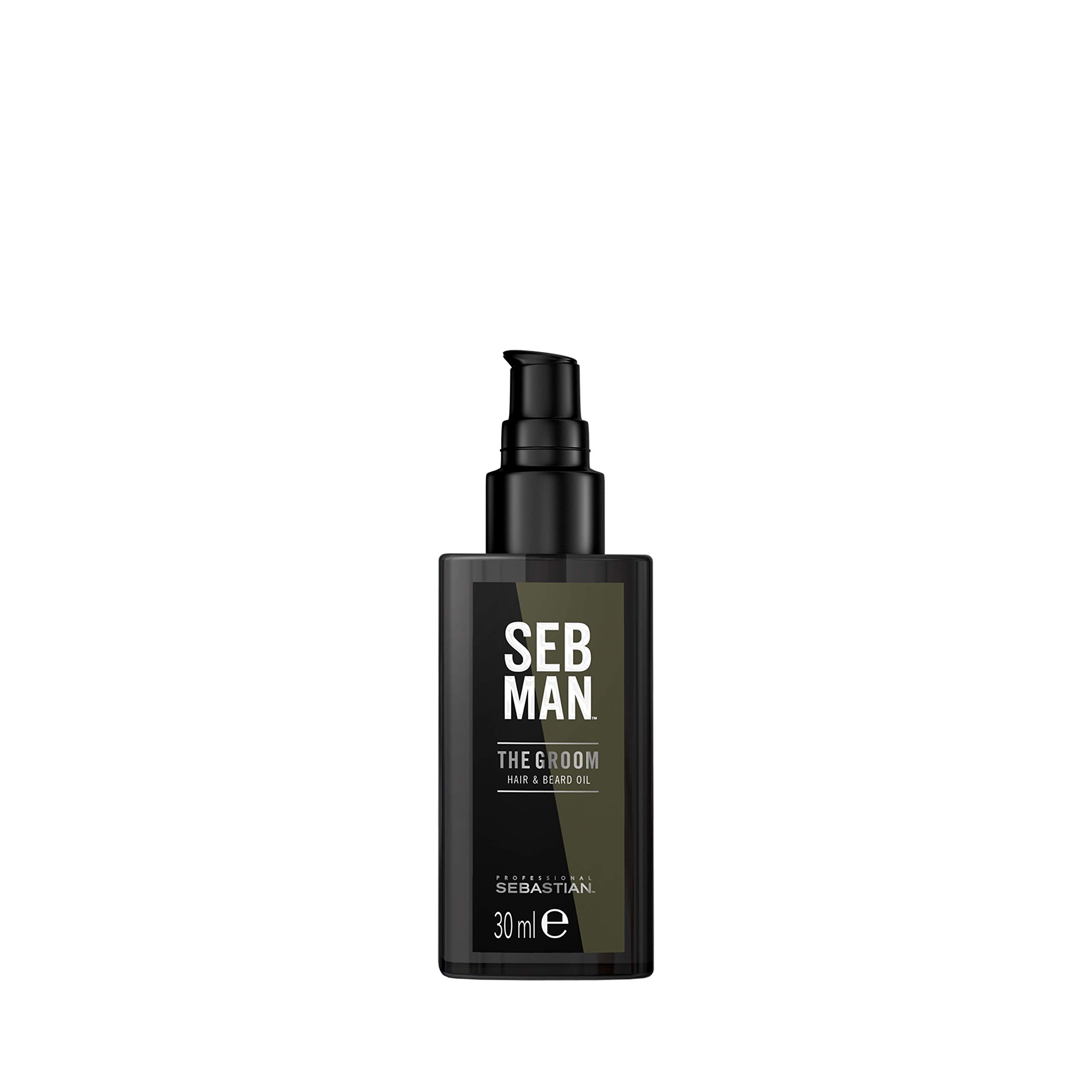 SEB MAN The Groom by Sebastian, Men's Hair & Beard Oil, 1 oz.