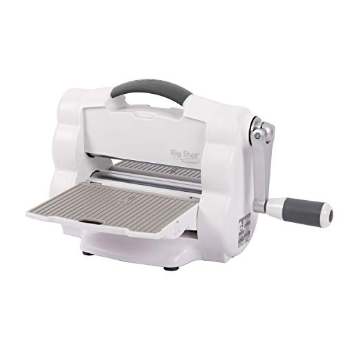 Sizzix Die-Cut Machine, Big Shot Foldaway, White/Gray