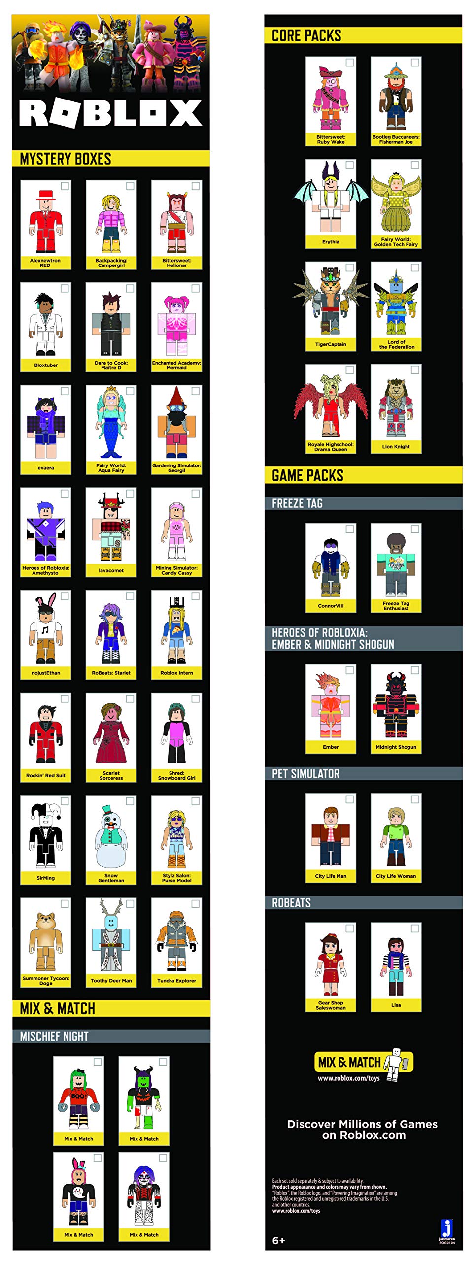 Roblox Celebrity Collection - Heroes of Robloxia: Ember & Midnight Shogun Game-Pack [Includes Exclusive Virtual Item]