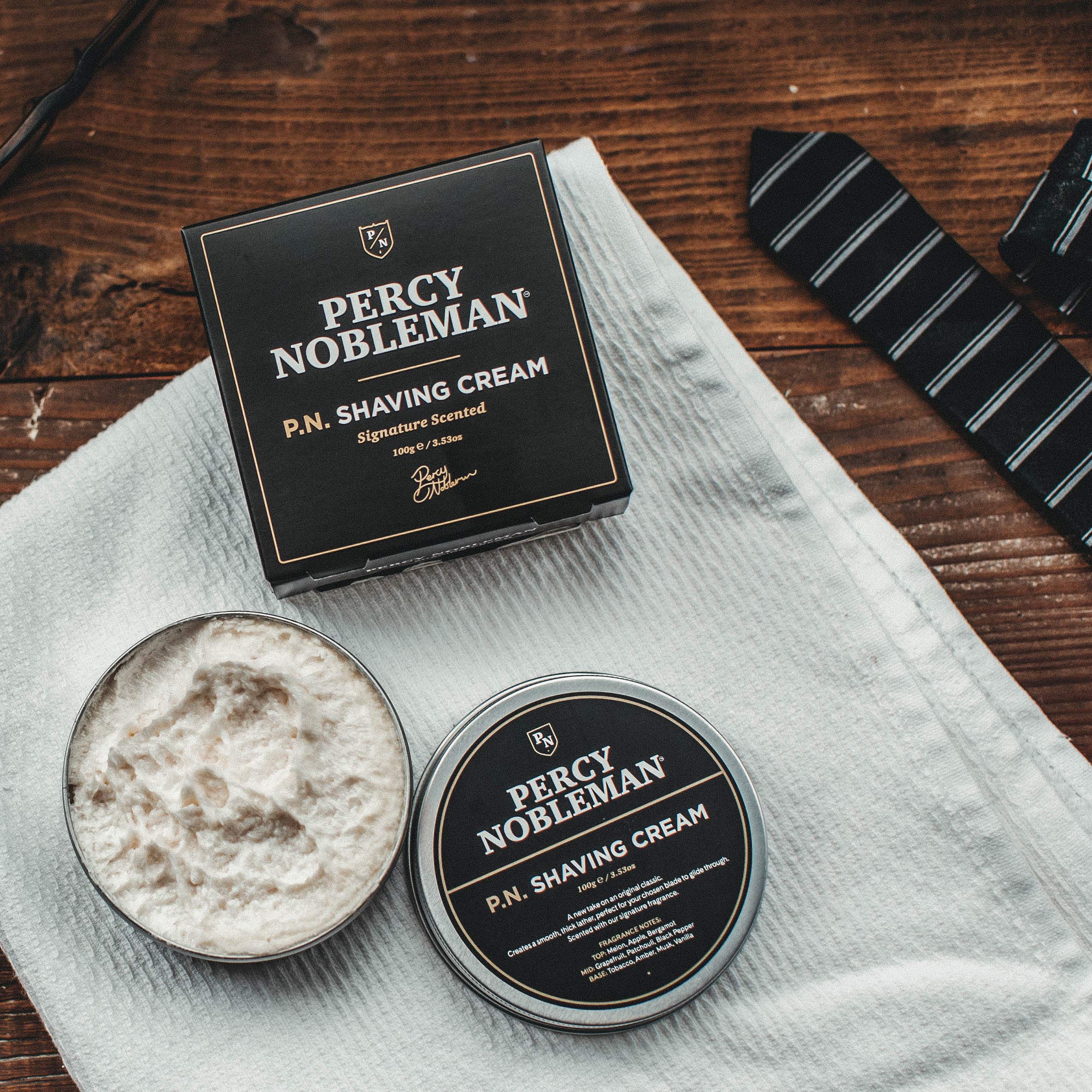 Shaving Cream By Percy Nobleman, Premium Quality Shave Cream 100g