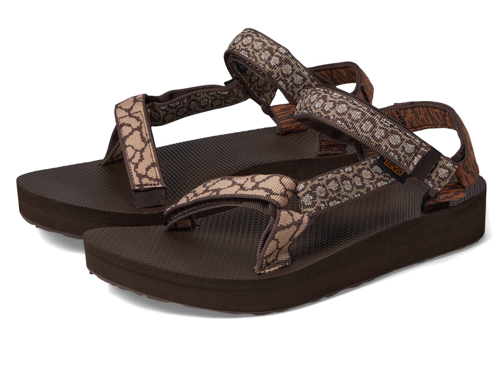 Teva Women's Midform Universal Sandal, Gemina Maple Sugar, 8