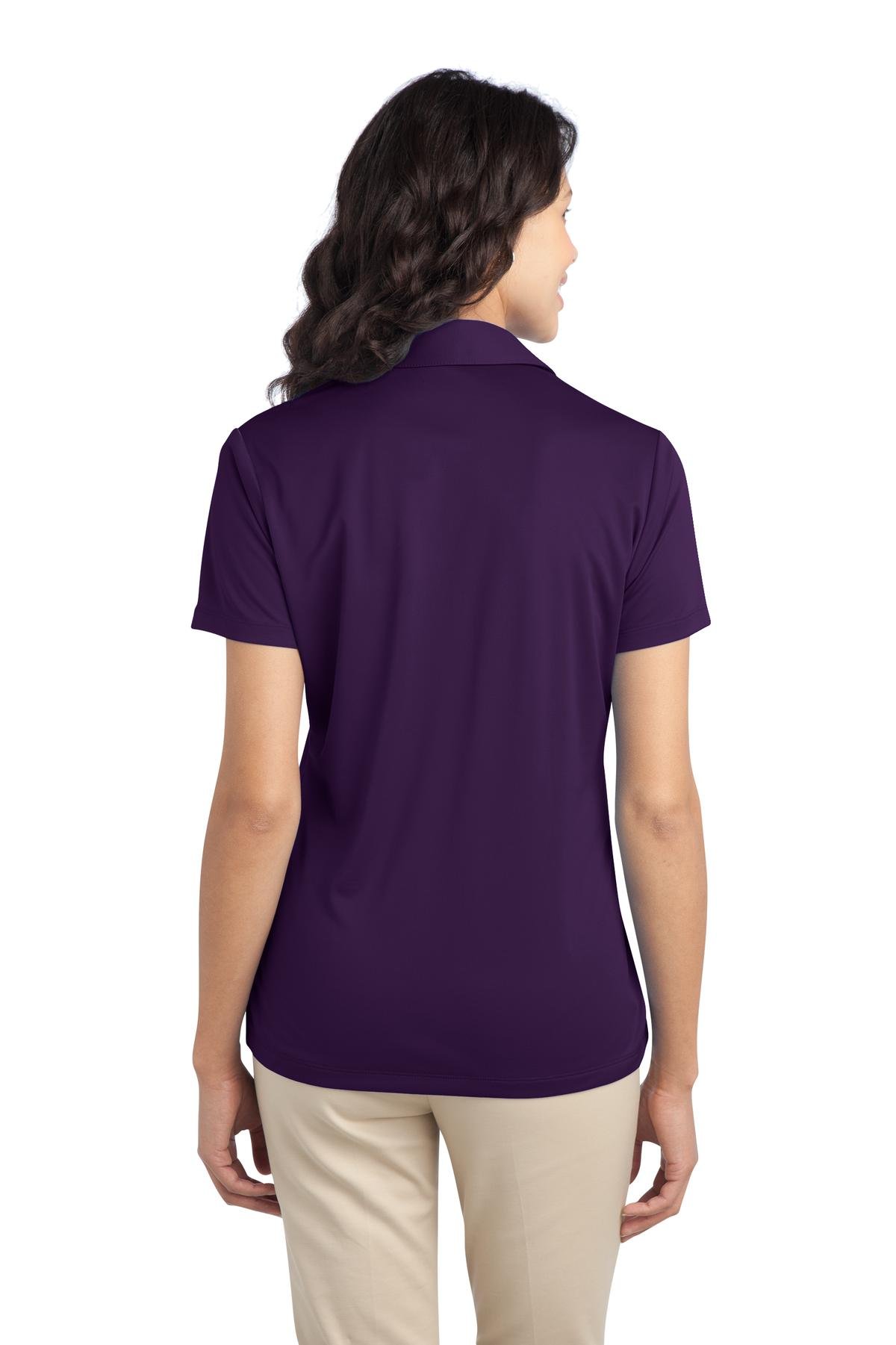 Port Authority Ladies Silk Touch Performance Polo 3XL Bright Purple