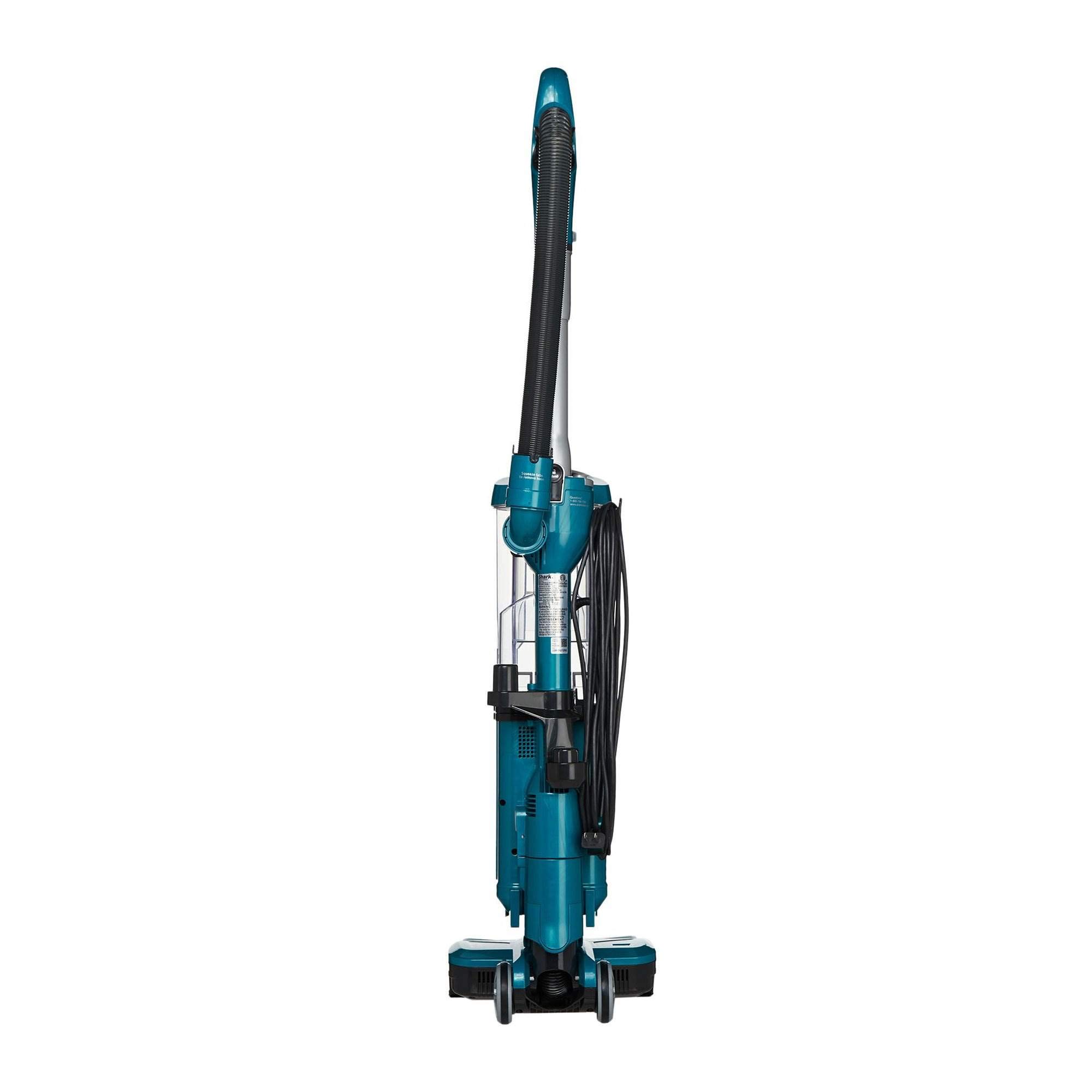 Shark DuoClean Ultra Powerful Slim Upright Vacuum, Blue (Renewed)