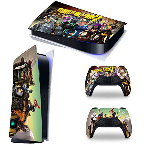 PlayStation 5 Skin Set – Survival Game - HD Printing Vinyl Skin Cover Protective for PS5 Standard Edition Console and 2 PS5 Standard Edition Controller