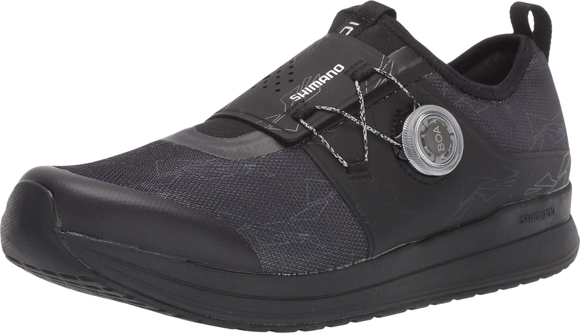SHIMANO SH-IC300 Women's Confidence Inspiring Indoor Cycling Shoe, Black, 8 (EU 40)