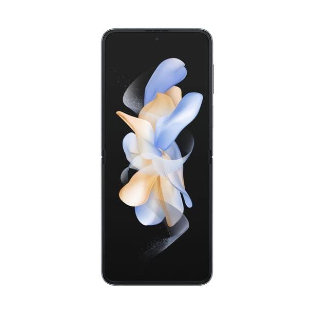 SAMSUNG Galaxy Z Flip 4 Factory Unlocked SM-F721U1 256GB Blue (Renewed)
