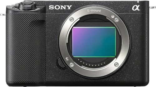 Sony Alpha ZV-E1 Full-Frame Interchangeable Lens Mirrorless Vlog Camera with 28-60mm Lens - Black Body