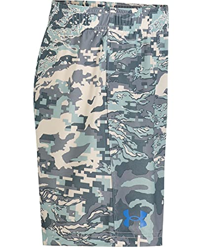 Under Armour Boy's Shorts, Washed Blue, 4