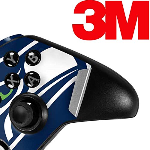 Skinit Decal Gaming Skin compatible with Xbox One Elite Controller - Officially Licensed NFL Seattle Seahawks Large Logo Design