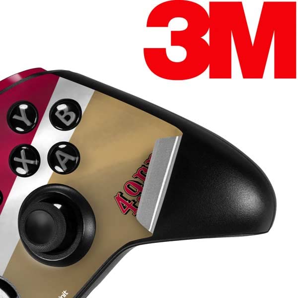 Skinit Decal Gaming Skin compatible with Xbox One Elite Controller - Officially Licensed NFL San Francisco 49ers Design