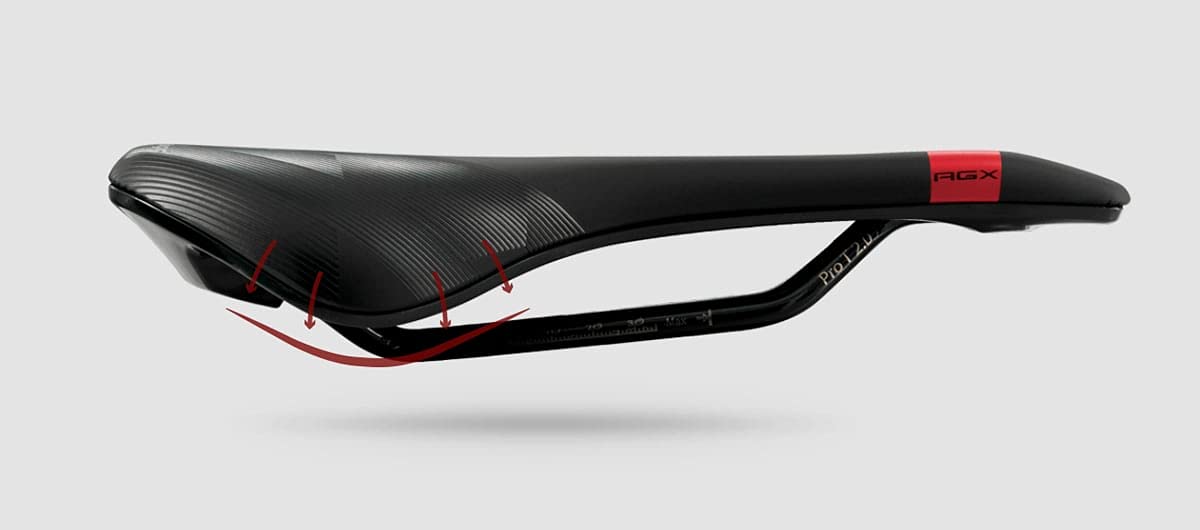 Prologo Unisex's Akero AGX T2.0 Gravel Bike Saddle, Black, 250x150mm