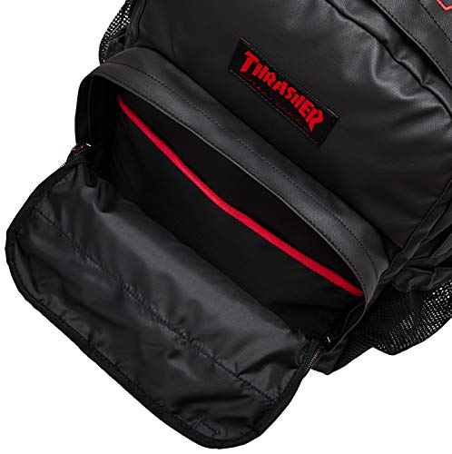 THRASHER(スラッシャー) Skateboarding, BKRD_Black Red
