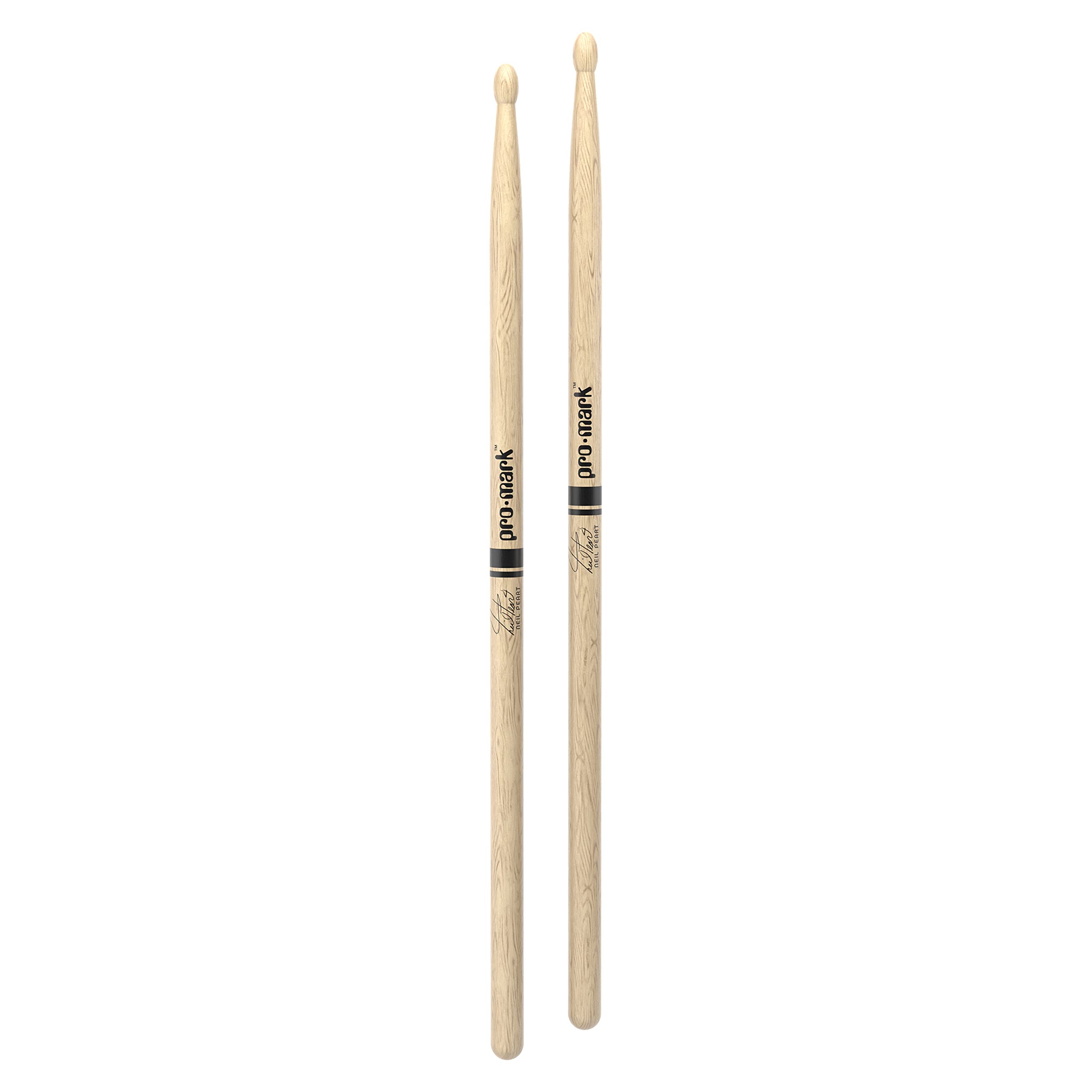ProMark Drum Sticks - Neil Peart 747 Shira Kashi Oak Drumsticks, Wood Tip, One Pair