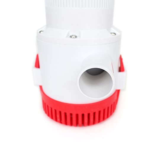 XuuSHA Hand Bilge Pump Large Flow Dc 12v 24v Bilge Pump 3500GPH Electric Water Pump Bilge Pump Automatic (Voltage : 12V)