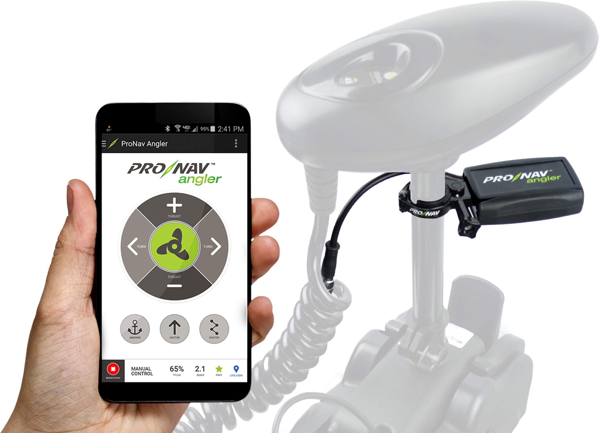 ProNav Angler for Minn Kota PowerDrive Trolling Motors