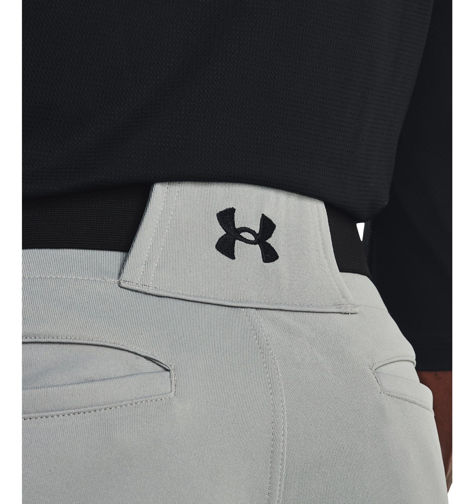 Under Armour Men's Utility Baseball Knicker 22, (075) Baseball Gray / / Black, Small