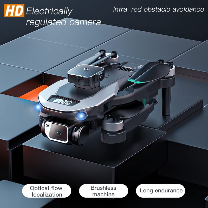 S150 Drones With Camera For Adults 4k Hd Auto Return Intelligent Obstacle Avoidance One-Touch Take-Off And Landing Beauty Shot Dron (BLACK)