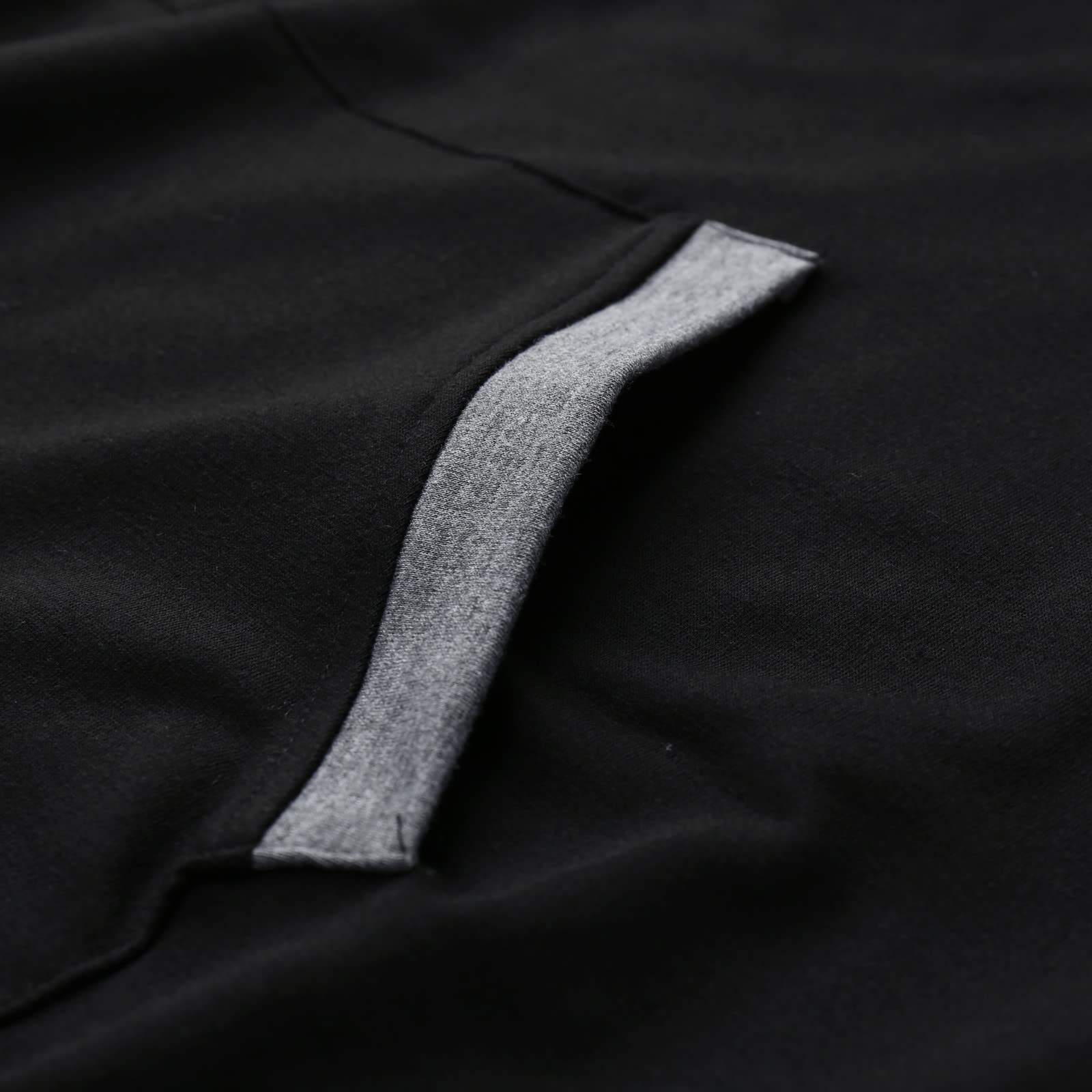 ZDFER Turtleneck Pullover Sweatshirt for Men, Solid Color Drawstring Sweater Casual Long Sleeve Tops Outwear with Pocket Mens Christmas Shirts Golf Shirts Ping Golf Shirts for Men Polo Shirts for Men