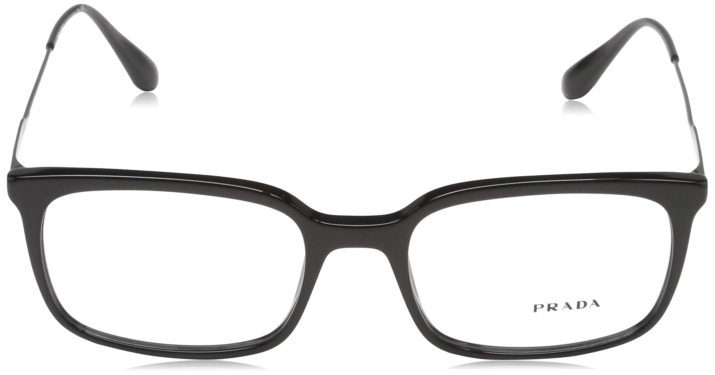Prada PR 16UV - 1AB1O1 Eyeglass Frame CONCEPTUAL BLACK w/DEMO LENS 55mm