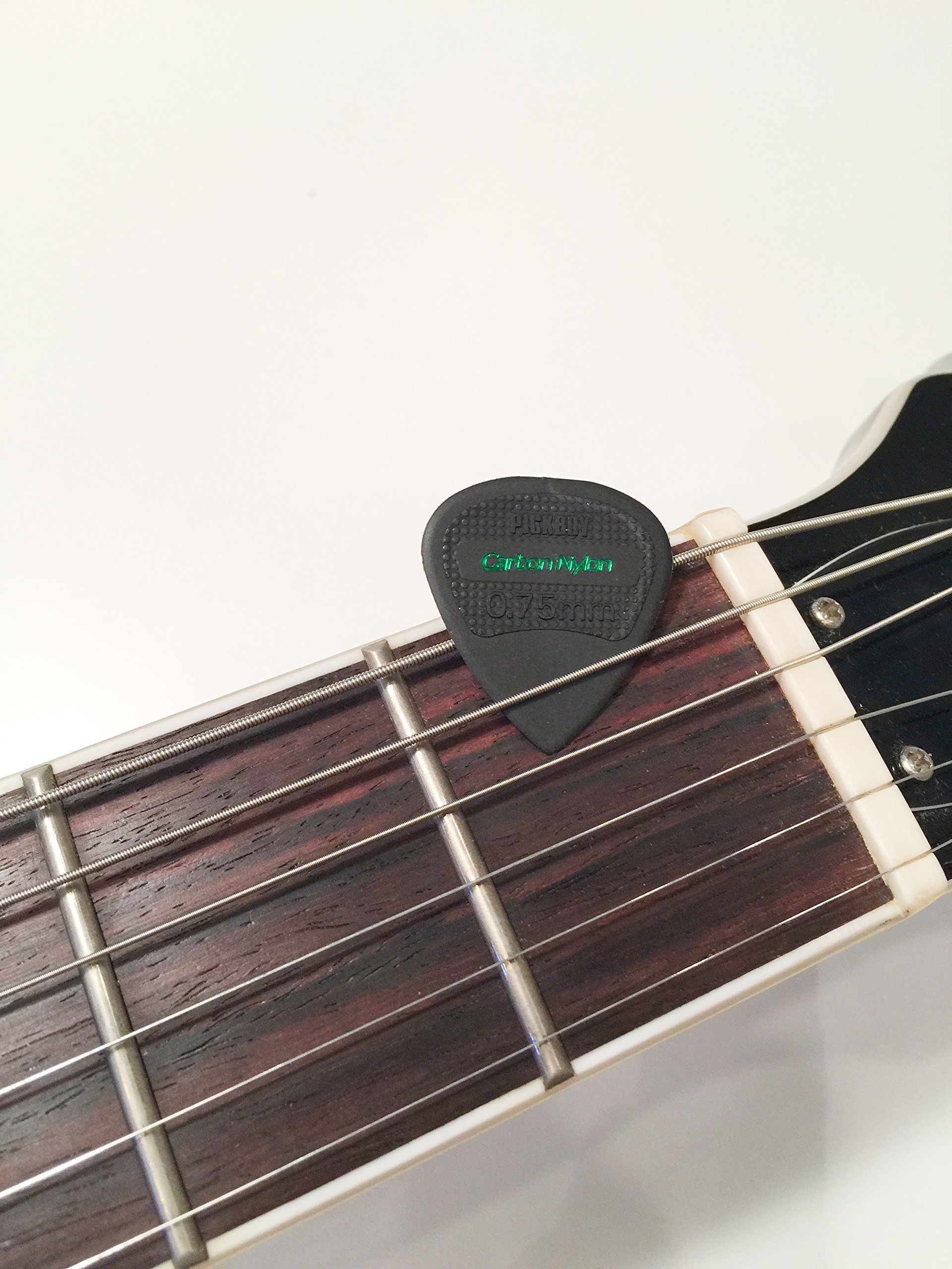 Pickboy Edge, Sharp Tip, Carbon/Nylon, 0.75mm, 10 picks