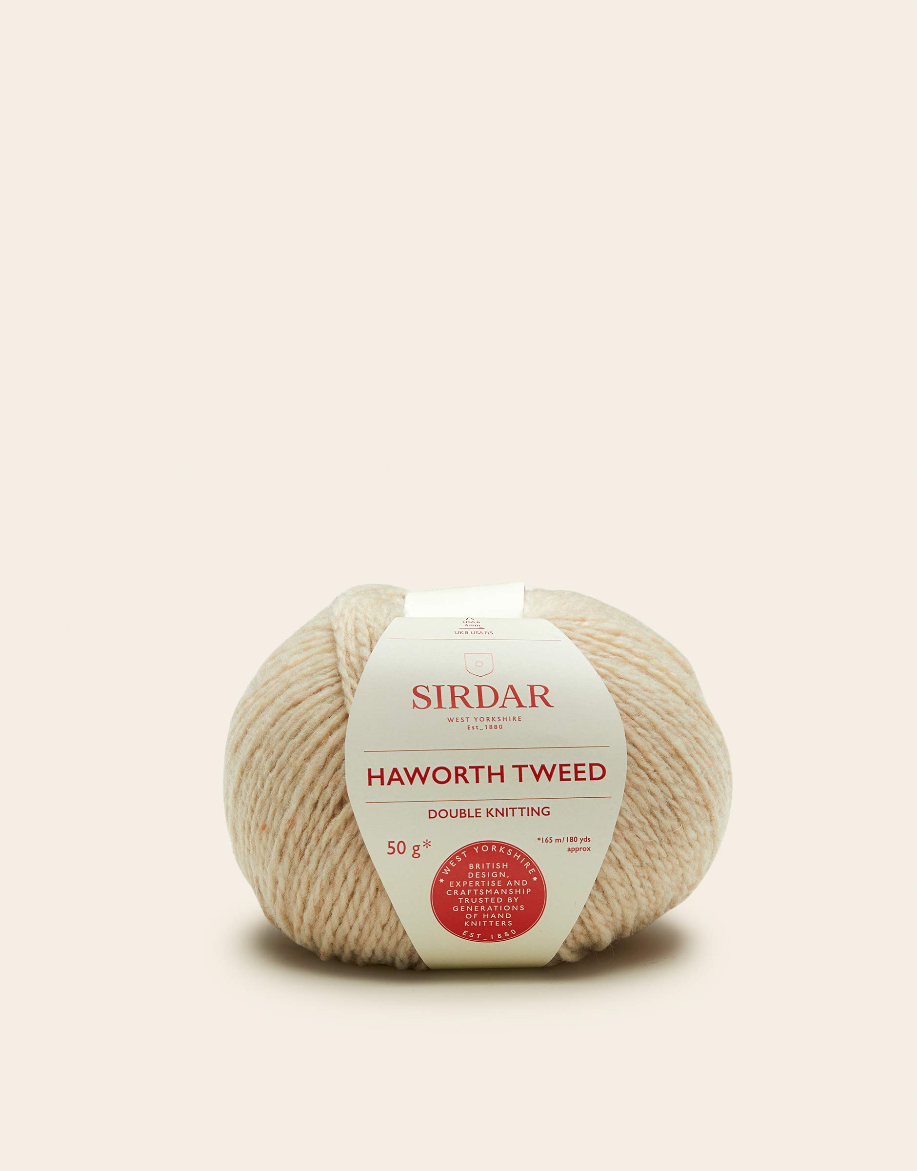 Sirdar Haworth Tweed DK, Cotton Grass Cream (911), 50g