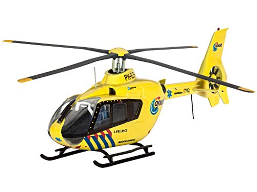Revell Germany 1/72 EC135 Nederlandse Trauma Helicopter, Yellow, Orange, Blue, White, Grey