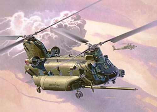 Revell RV03876 1:72-MH-47 Chinook Plastic Model kit, Multicolour, 1/72