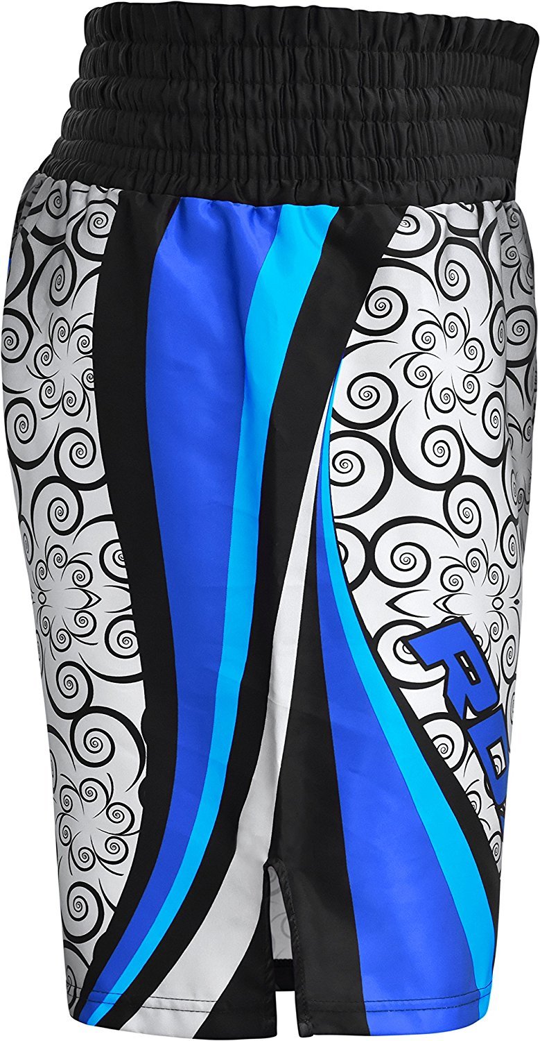RDX Boxing Fight Shorts Grappling Muay Thai Bottom Trunks Cage Fighting Training Martial Arts MMA Kickboxing Blue