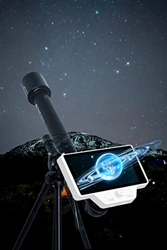 Telescope Electronic Eyepiece XiLiHaLa, 5" LCD Digital Telescope Eyepiece Camera for Telescope 1.25 inches Lunar Astronomy Camera, Wi-Fi Connection Remote Control, iPhone Android Compatible