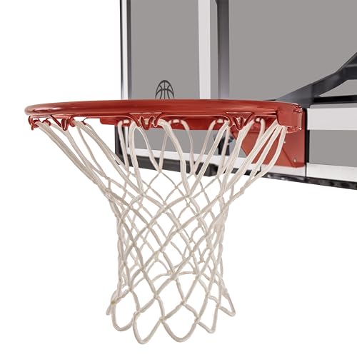 Silverback Ghost Basketball Goal with 60-Inch Tinted Tempered Glass Backboard
