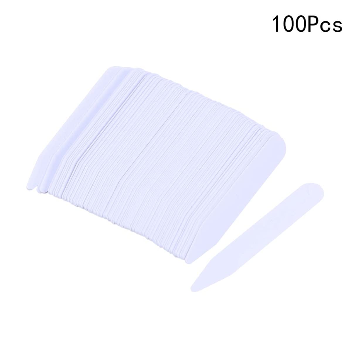 WINOMO 200pcs 3 Sizes Dress Collar Stays Collar Bones Dress Shirt Collar Support Collar Stiffeners Collar Inserts Collar Stay Holder for Shirt Dressing