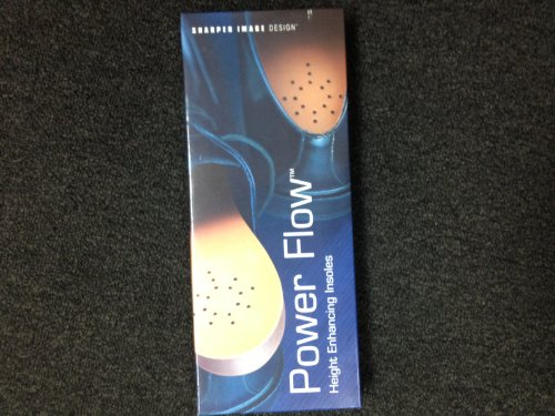 Power Flow Height Enhancing Insoles Men's Size 7 US