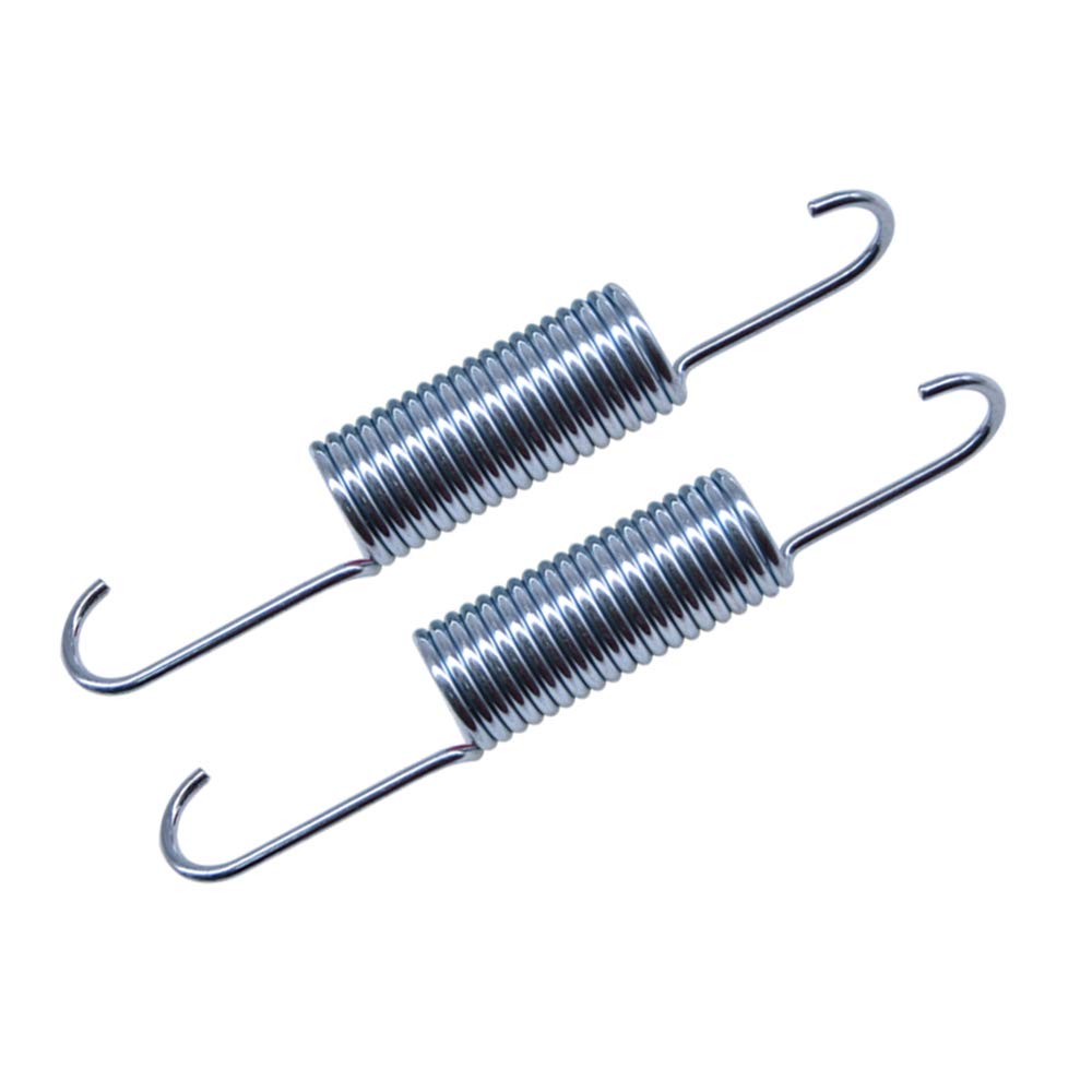 Yoogu 4-5/8inch (Pack of 2) Furniture Recliner Sofa Chair Mechanism Tension Springs Replacement Silver