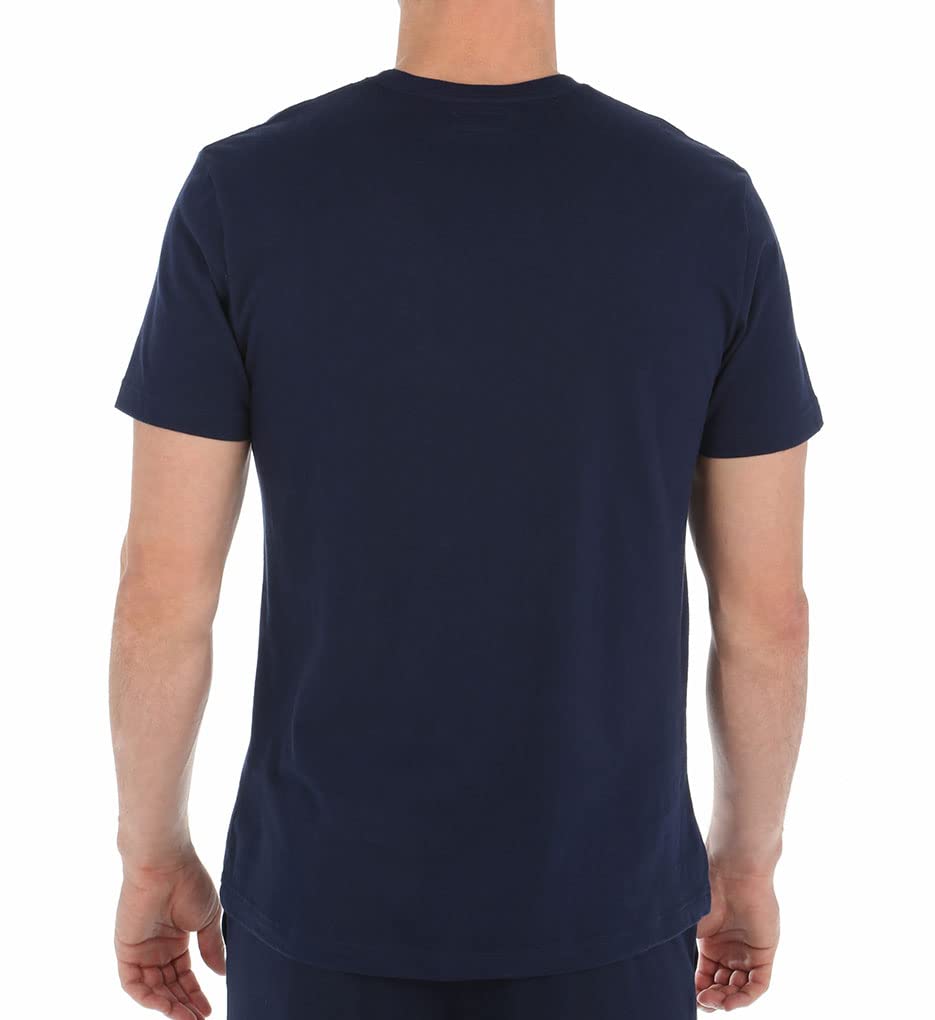 POLO RALPH LAUREN Relaxed Fit Jersey Short Sleeve Crew Neck T-Shirt Polo Black/Red Polo Player SM