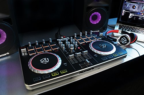 Numark Mixtrack Pro II USB DJ Controller with Integrated Audio Interface and Trigger Pads