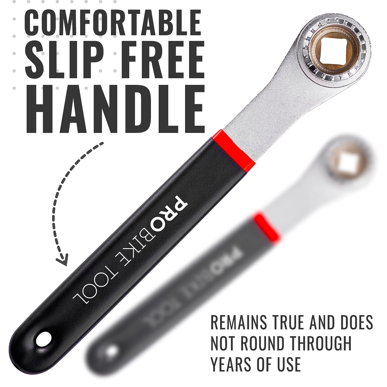 PRO BIKE TOOL Bottom Bracket Tool Compatible with Spline Type Bottom Brackets - for Removing Road and Mountain Bike Splined Bottom Brackets for Bicycle Repair and Maintenance